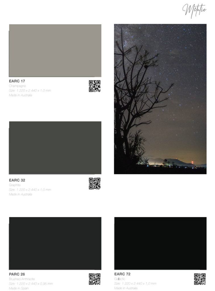 Bảng màu gỗ cánh Acrylic An cường - Minh Long Home